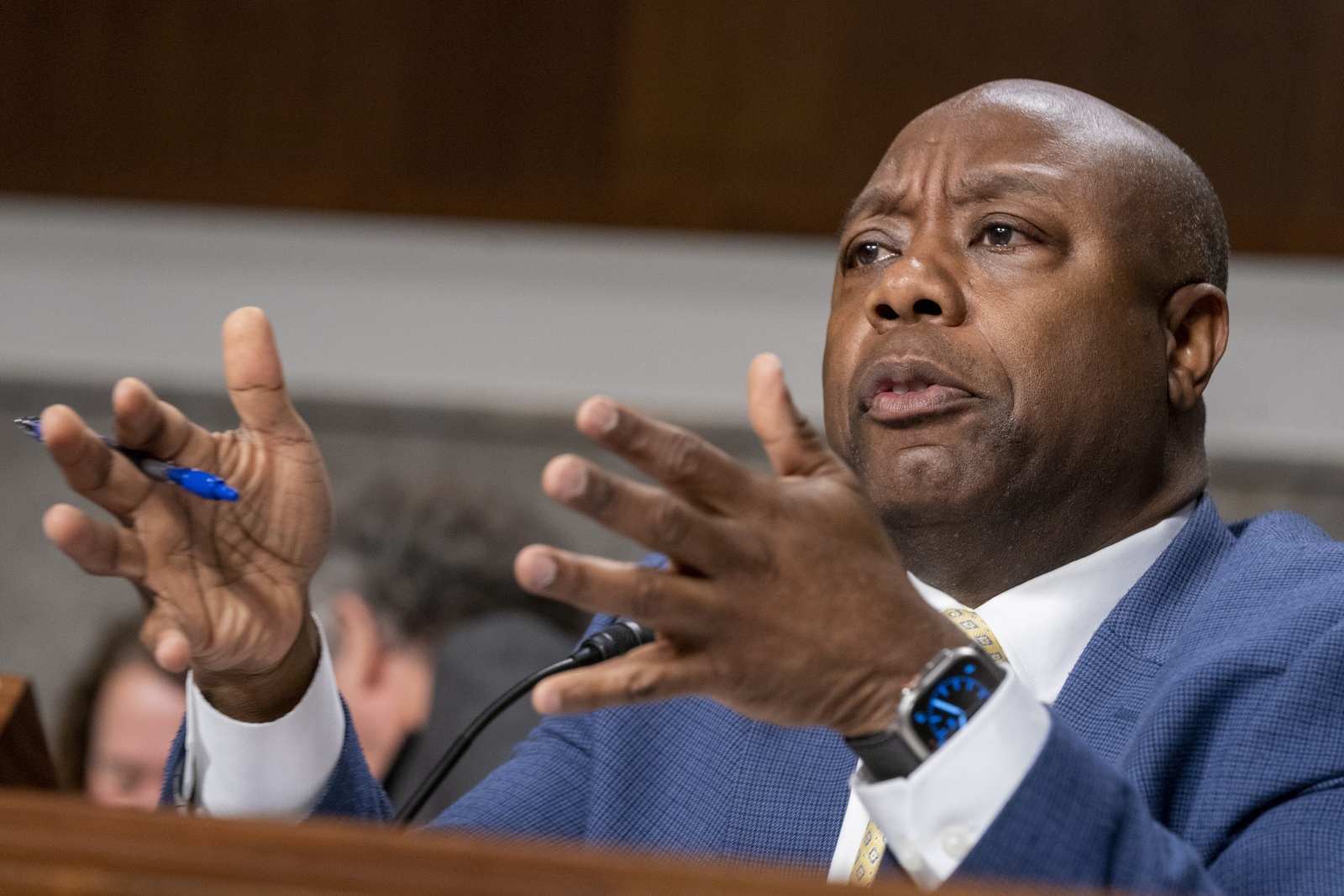 Senador Republicano Tim Scott apresenta candidatura à presidência dos ...